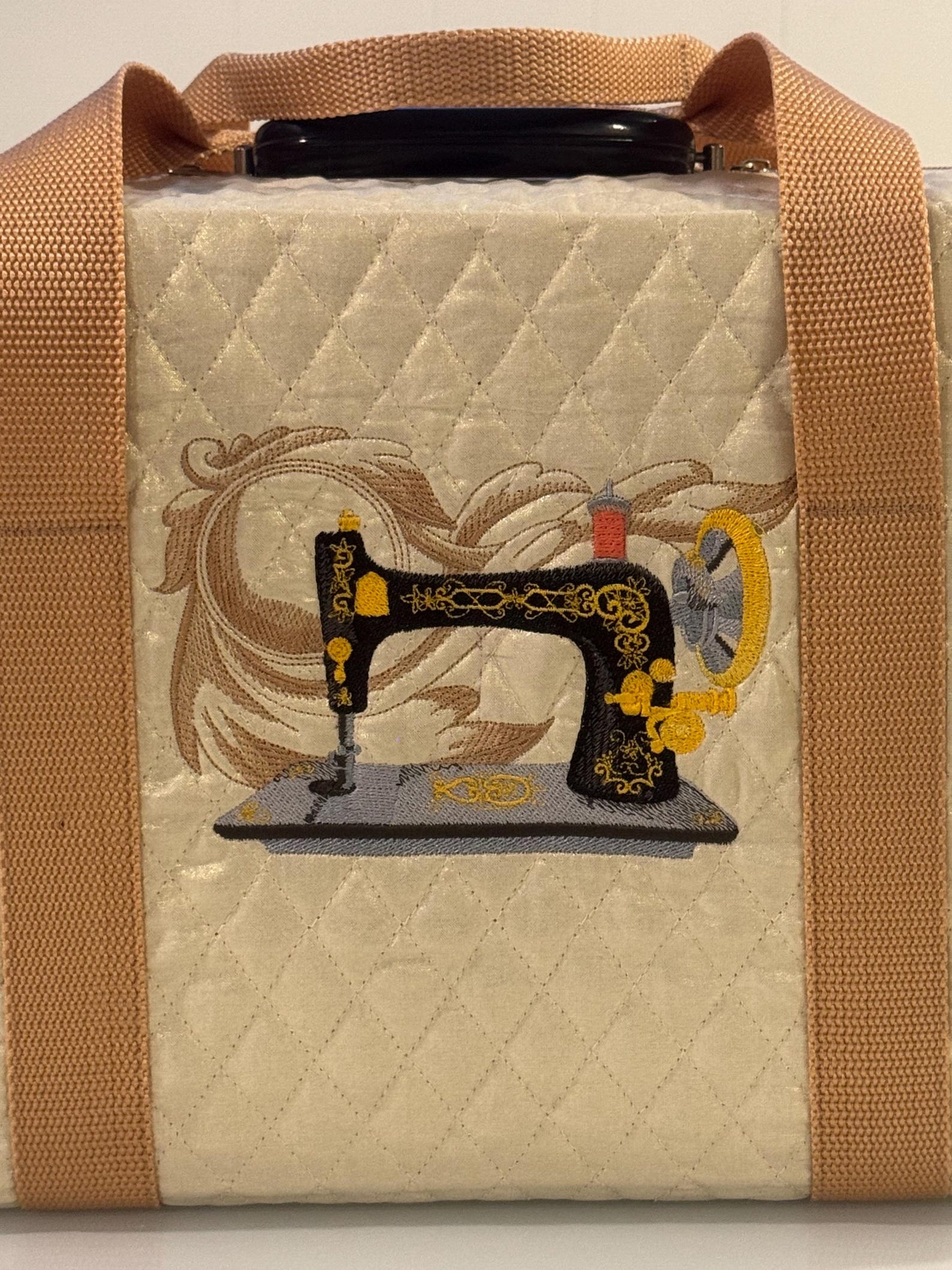 Singer Featherweight Sewing Machine Carrying Case/cover Zippered With ...