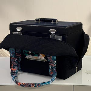 Singer Featherweight Sewing Machine Carrying Case Cover Zippered With ...