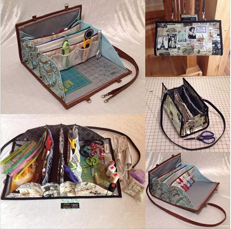 PDF Tutorial for Quilters Organizer Bag, Quiltessanatalie Design, 3 ...