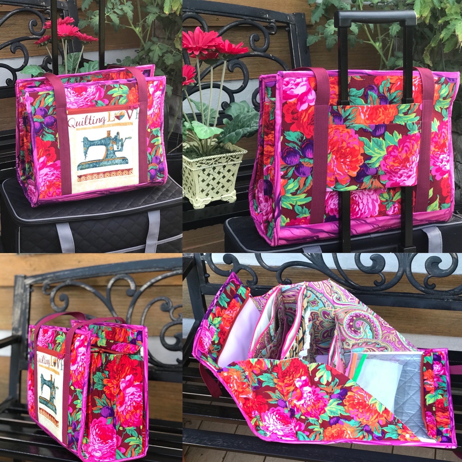 Ultimate Carry All Bag for Sewing, Quilting, Beading and Other Crafts ...