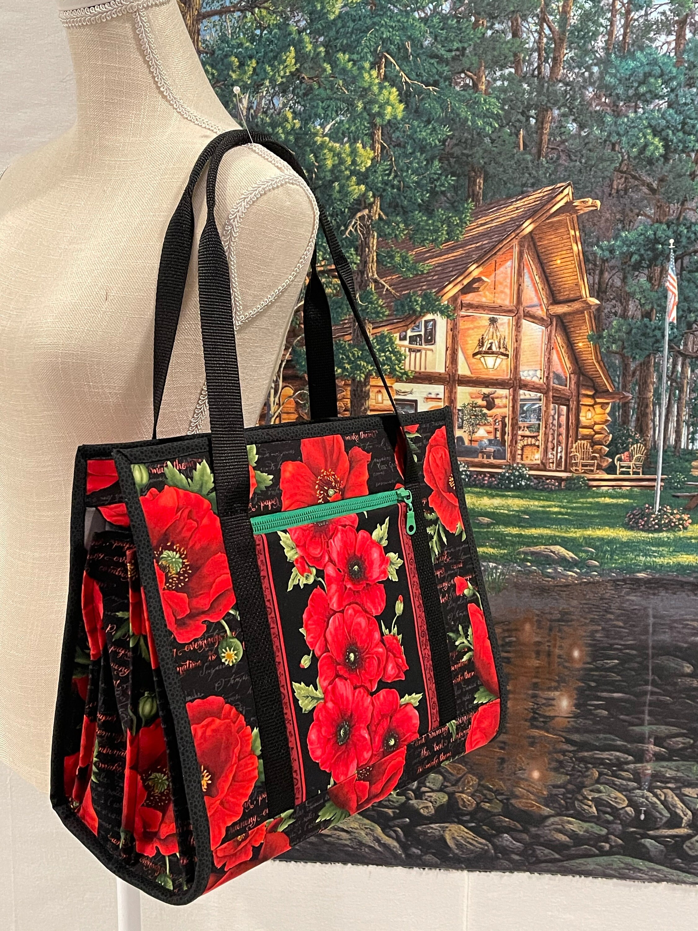 Ultimate Carry All Bag for Quilting, Sewing and Crafts, 18 Pockets ...