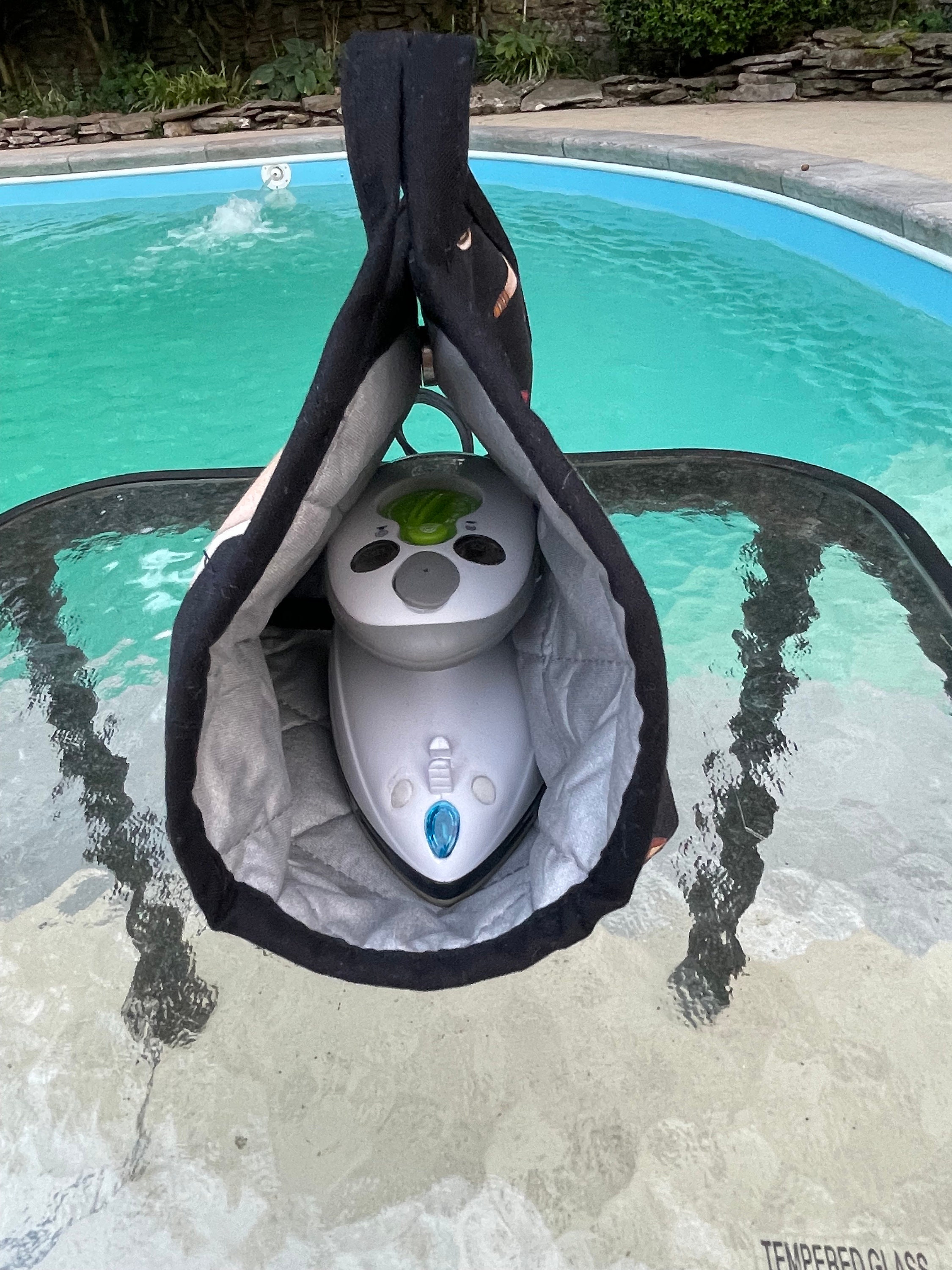 Miniature Iron Carrier Made With Cotton and Heat Resistant Teflon ...