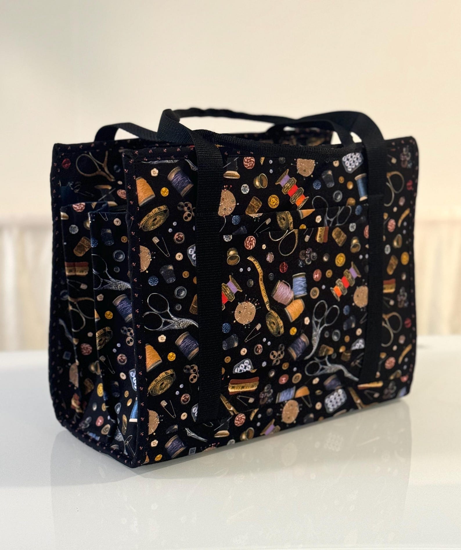 Ultimate Carry All Bag for Quilting, Sewing and Crafts, 18 Pockets ...