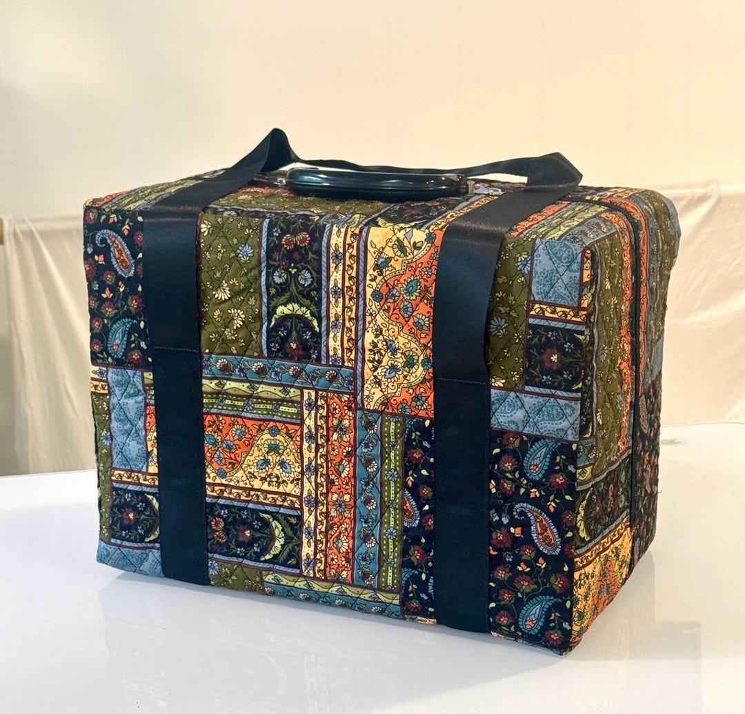 Singer Featherweight Sewing Machine Carrying Case/cover Zippered With ...