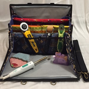 PDF Tutorial for Quilters Organizer Bag, Quiltessanatalie Design, 3 ...