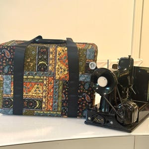 Singer Featherweight Sewing Machine Carrying Case/cover Zippered With ...