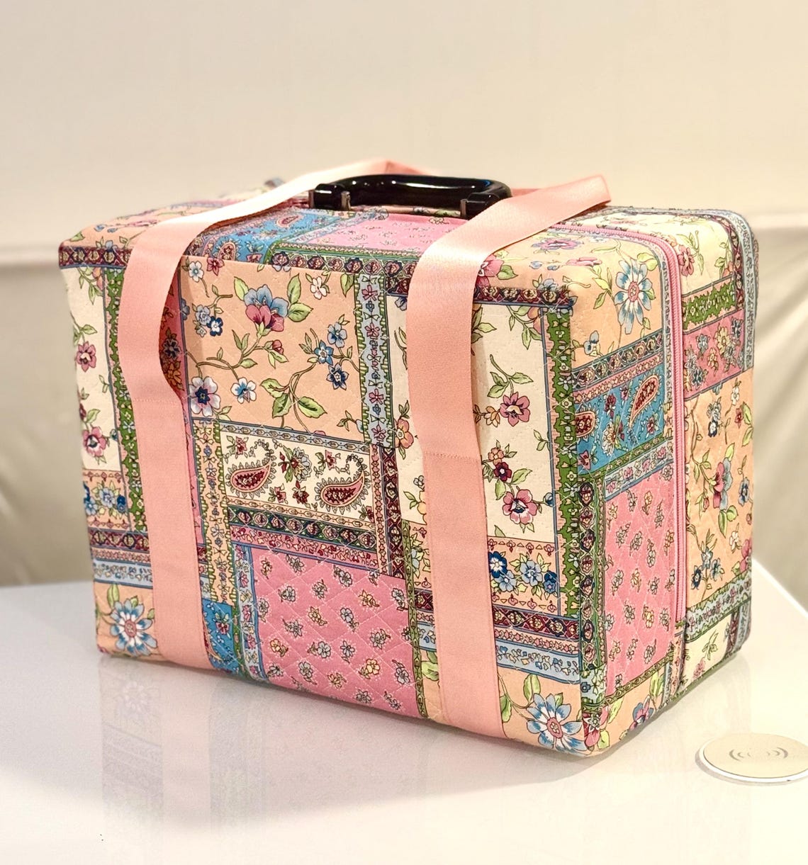 Singer Featherweight Sewing Machine Carrying Case/cover Zippered With ...