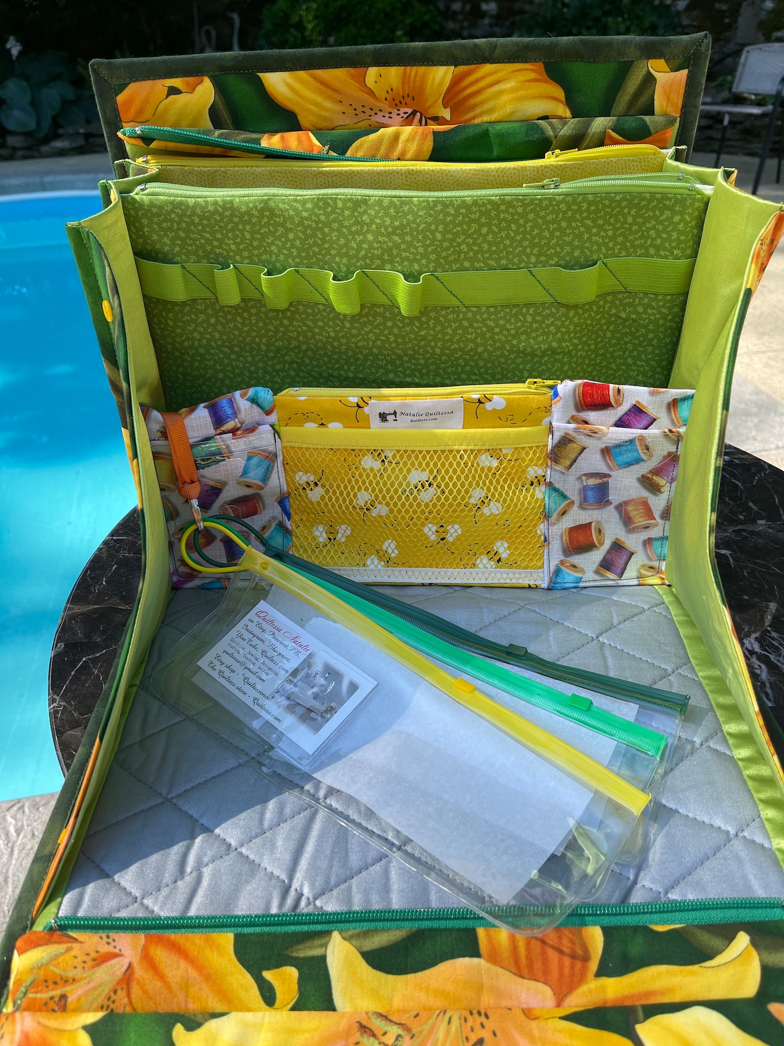 Ultimate Carry All Bag for Sewing, Quilting, Beading and Other Crafts ...