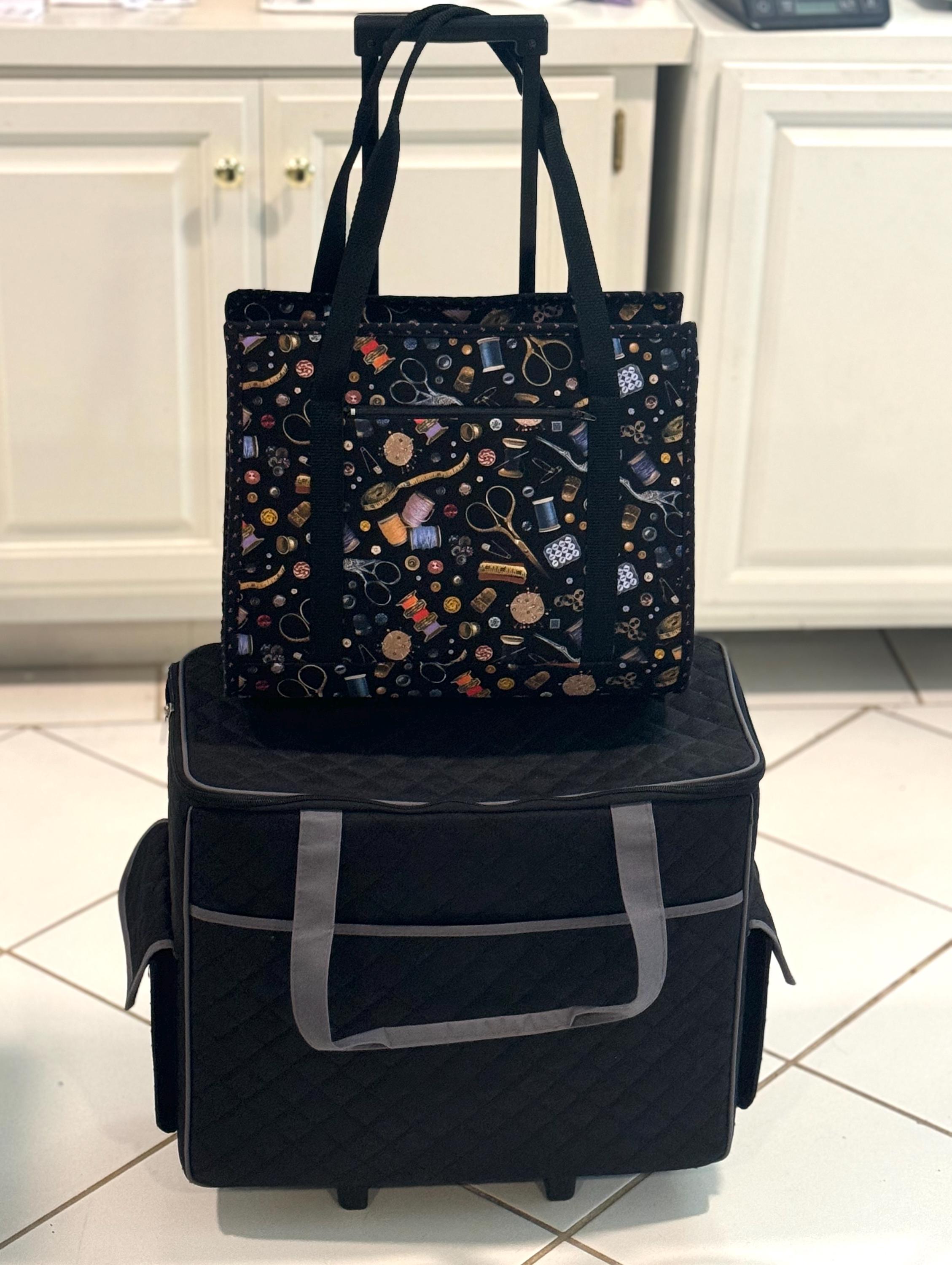 Ultimate Carry All Bag for Quilting, Sewing and Crafts, 18 Pockets ...