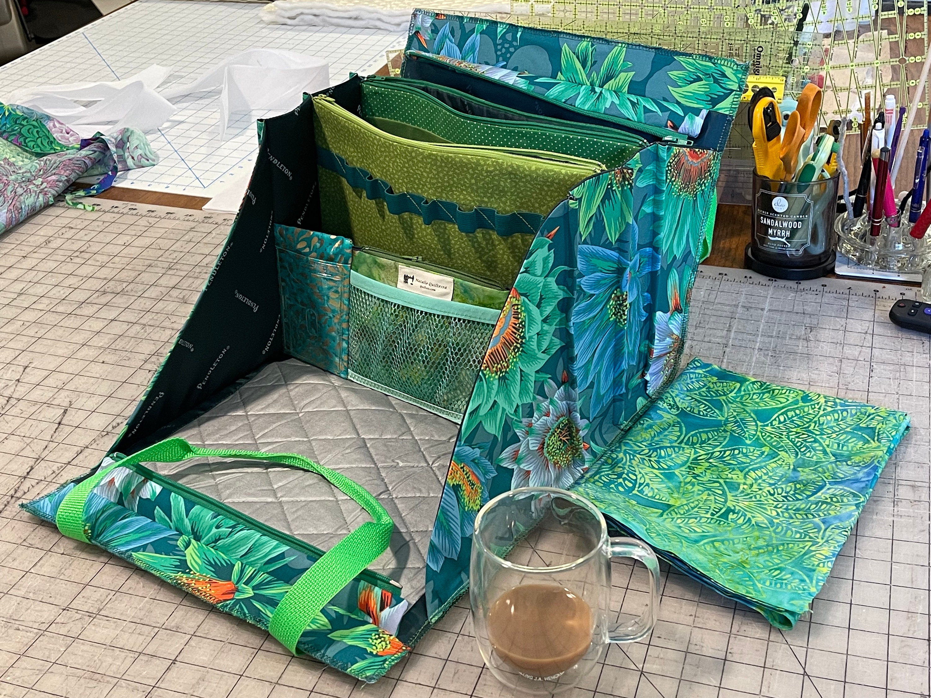 Ultimate Carry All Bag for Sewing, Quilting, Beading and Other Crafts ...