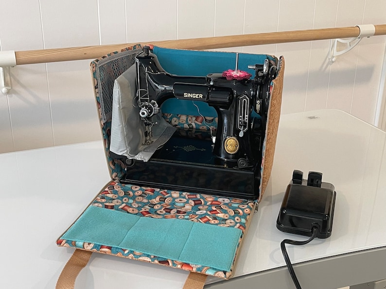 Singer Featherweight Protective Tote and Workstation 2 in 1, PDF Tutorial and Pattern for ...