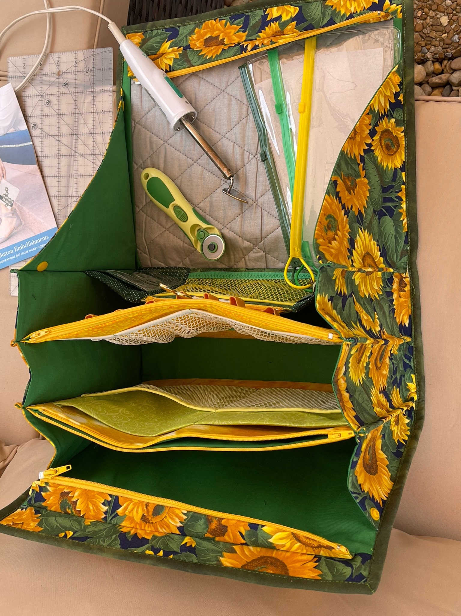 Ultimate Carry All Bag for Sewing, Quilting, Beading and Other Crafts ...