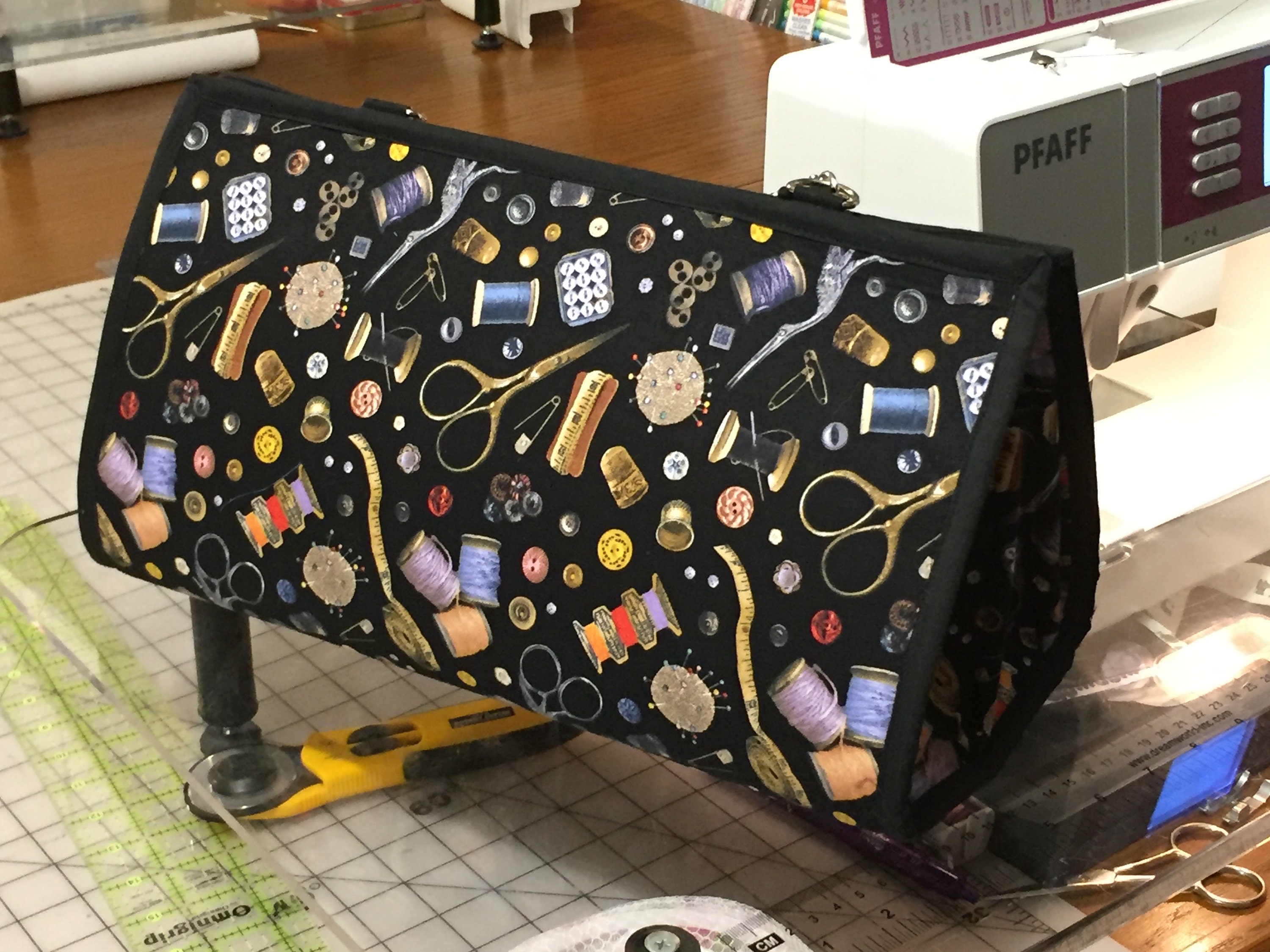 PDF Tutorial for Quilters Organizer Bag, Quiltessanatalie Design, 3 ...