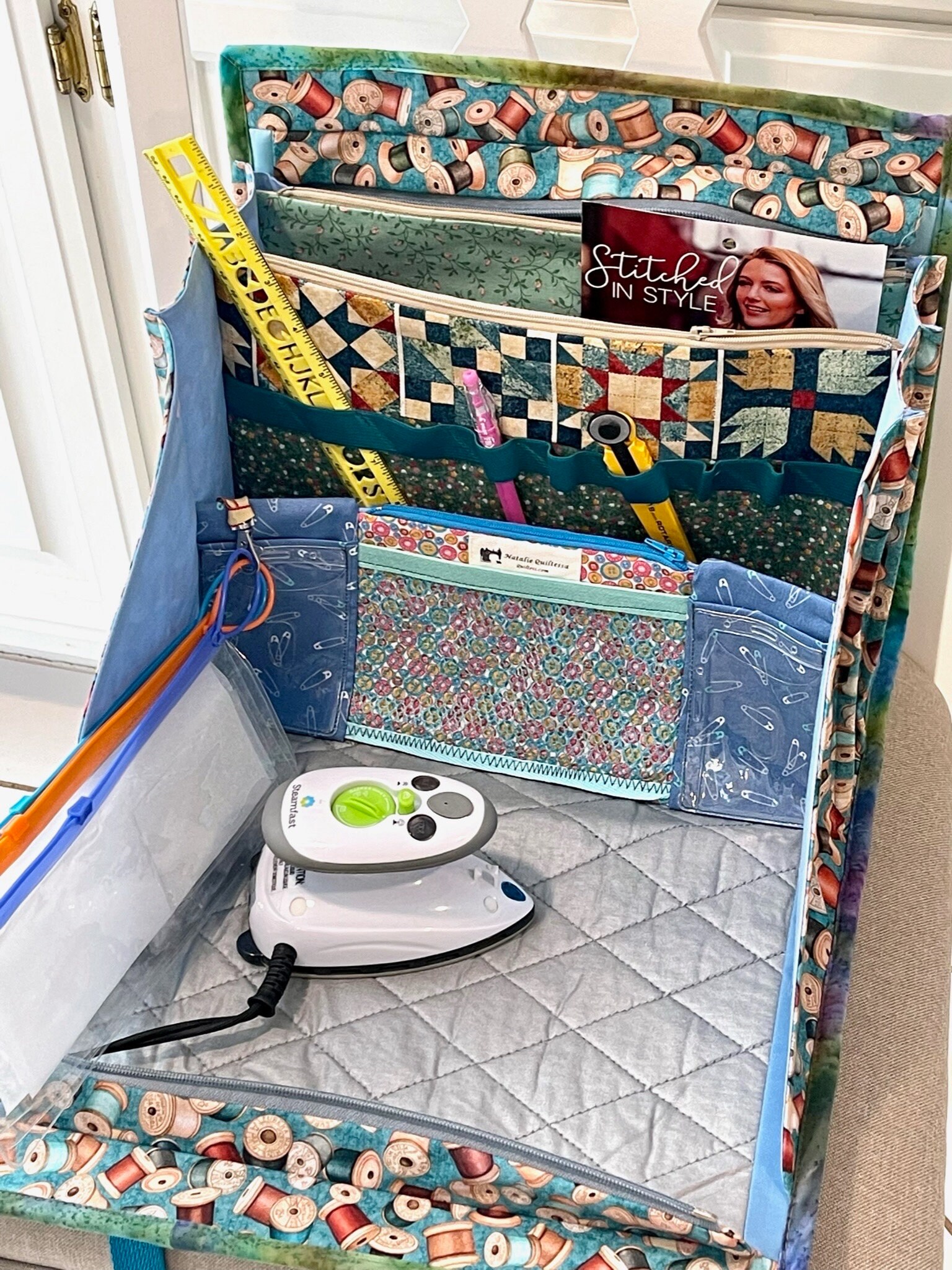 Ultimate Carry All Bag for Sewing, Quilting, Beading and Other Crafts ...