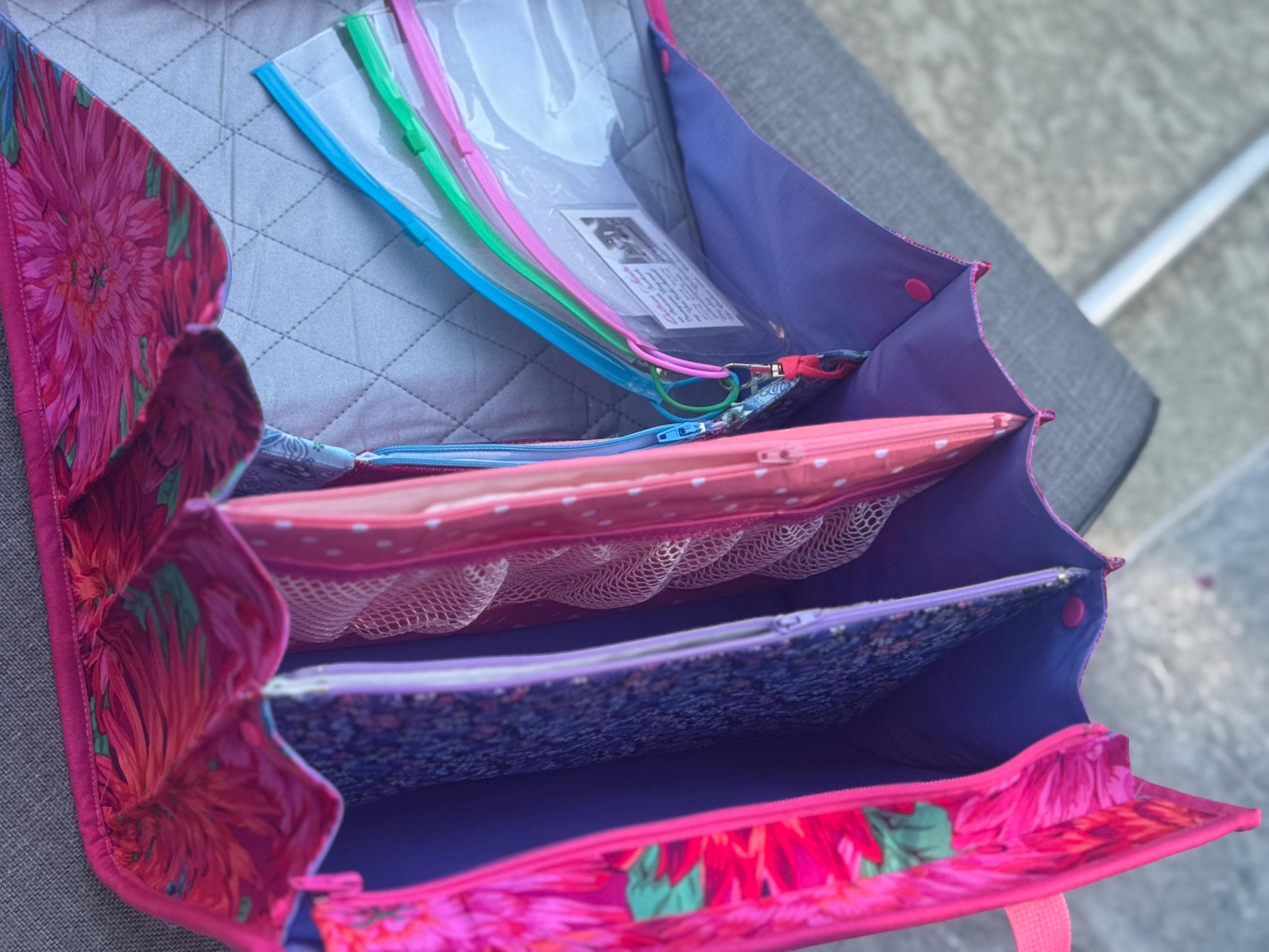 Ultimate Carry All Bag for Sewing, Quilting, Beading and Other Crafts ...