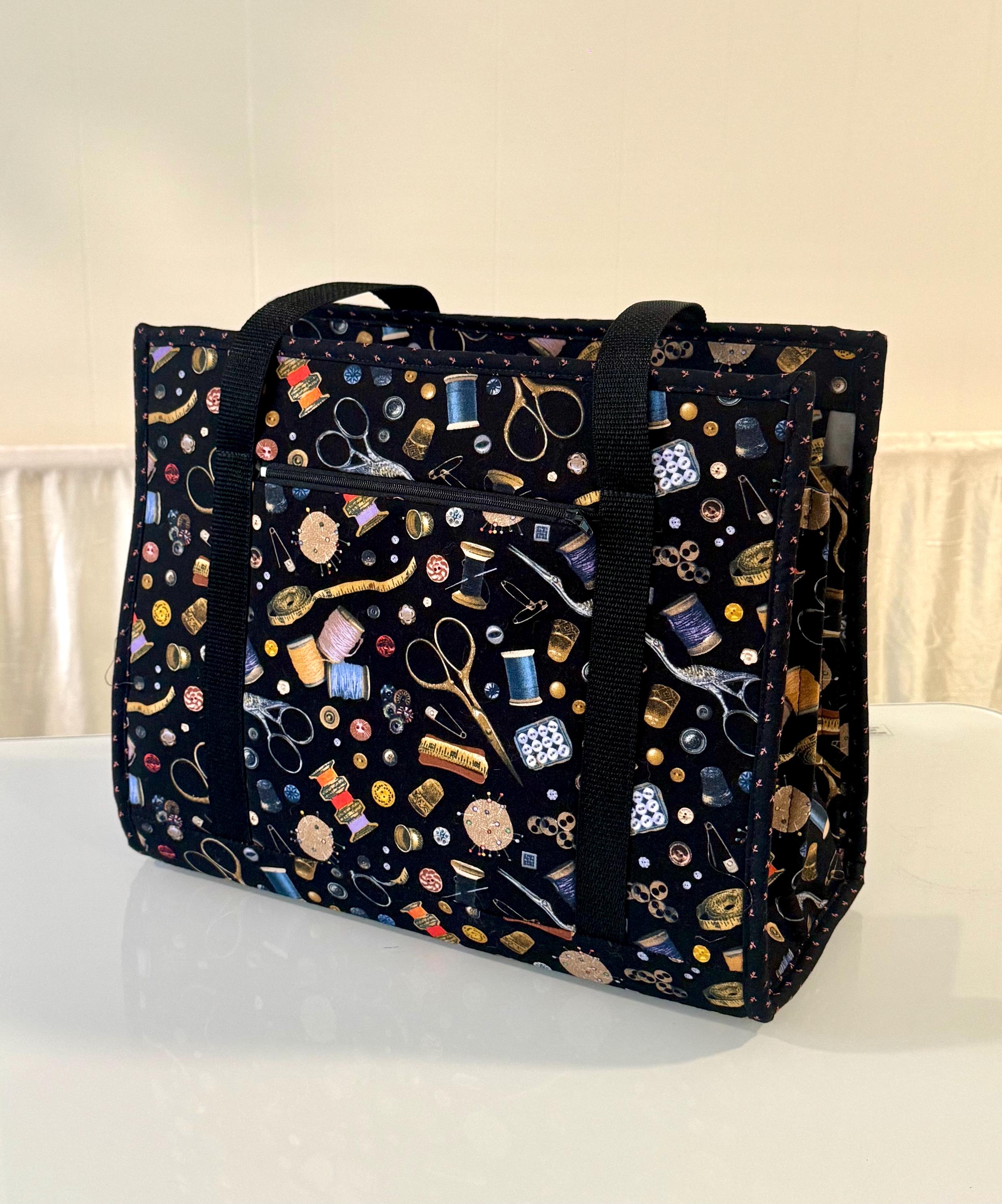Ultimate Carry All Bag for Quilting, Sewing and Crafts, 18 Pockets ...