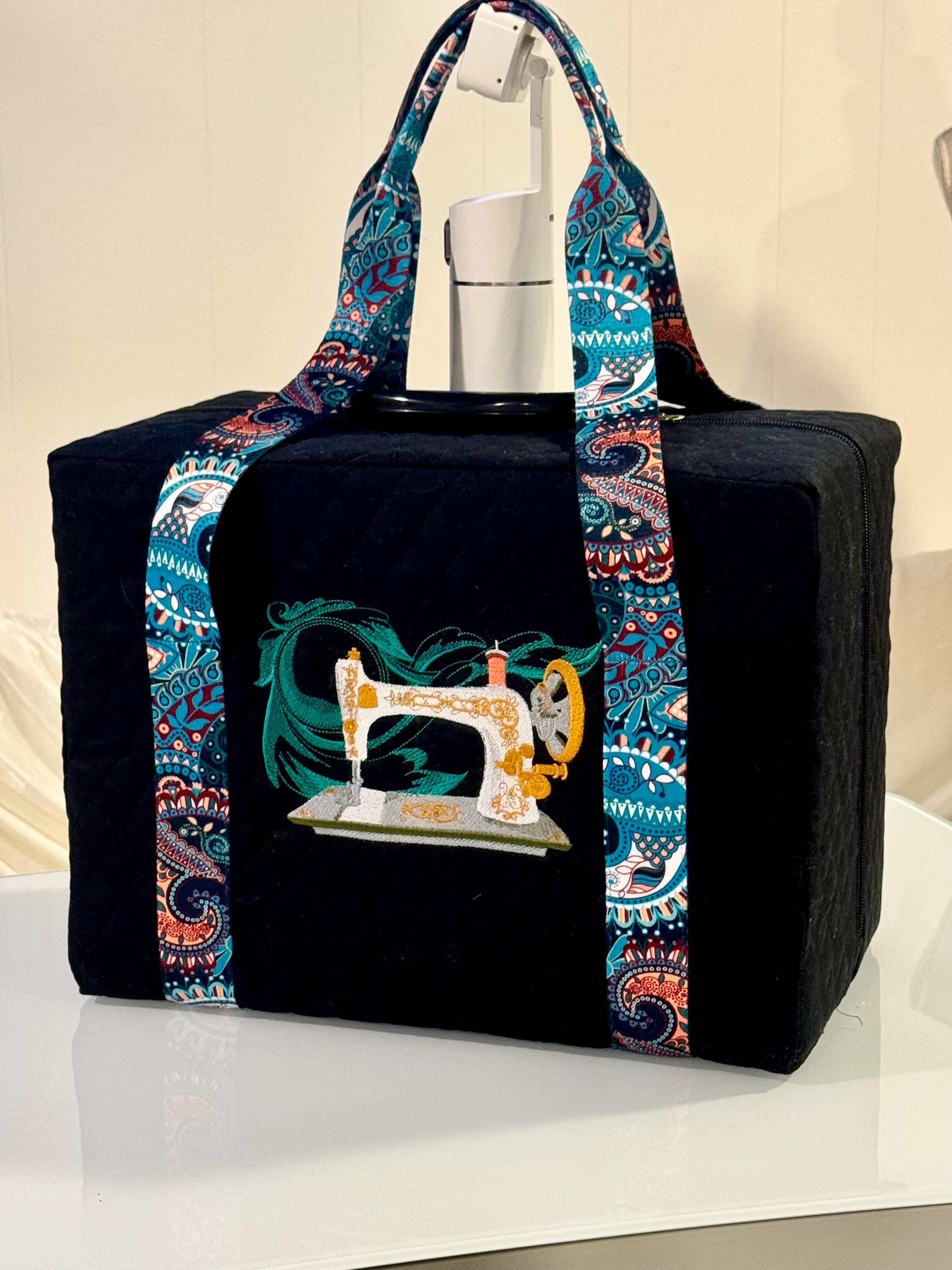 Singer Featherweight Sewing Machine Carrying Case Cover Zippered With ...