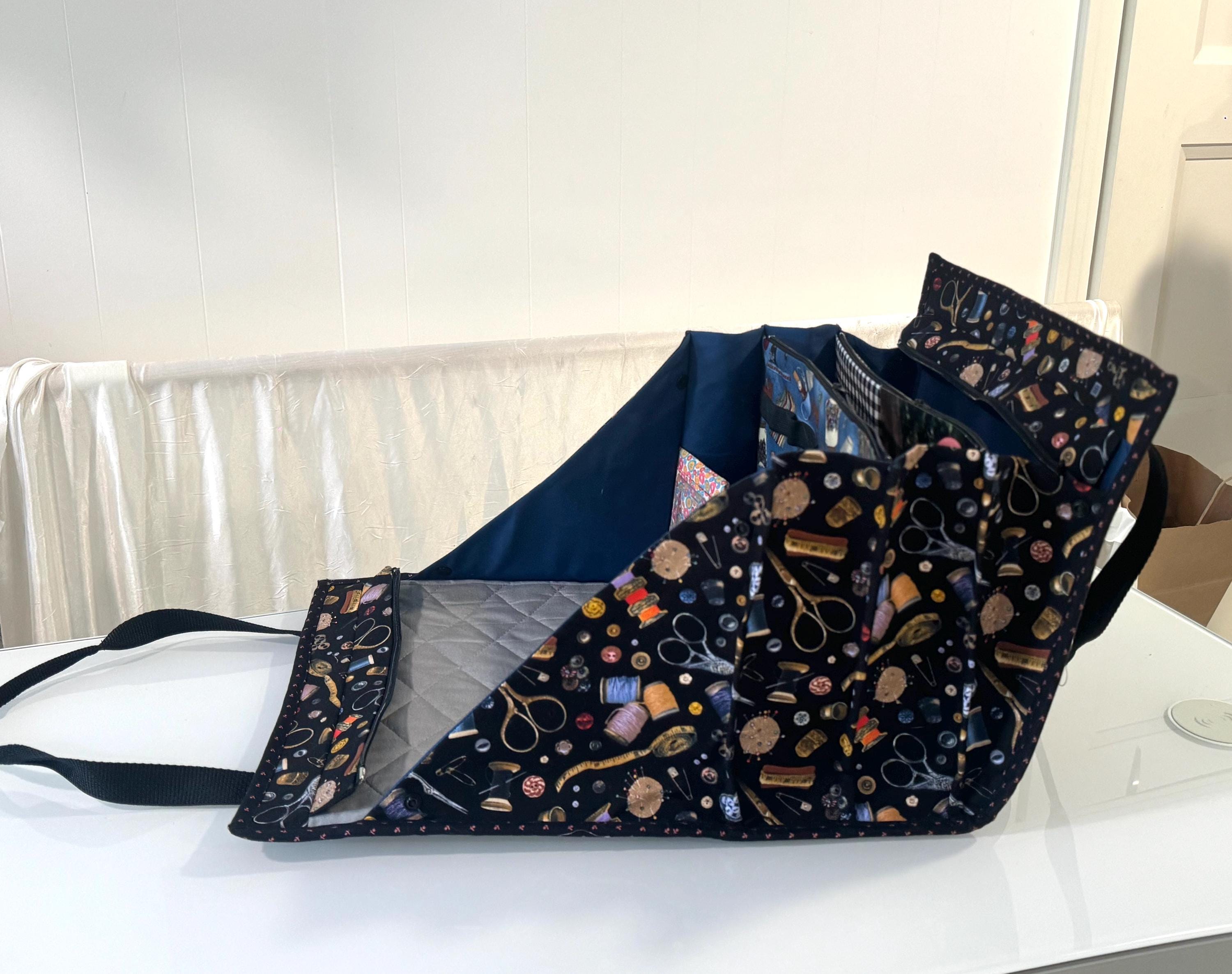 Ultimate Carry All Bag for Quilting, Sewing and Crafts, 18 Pockets ...