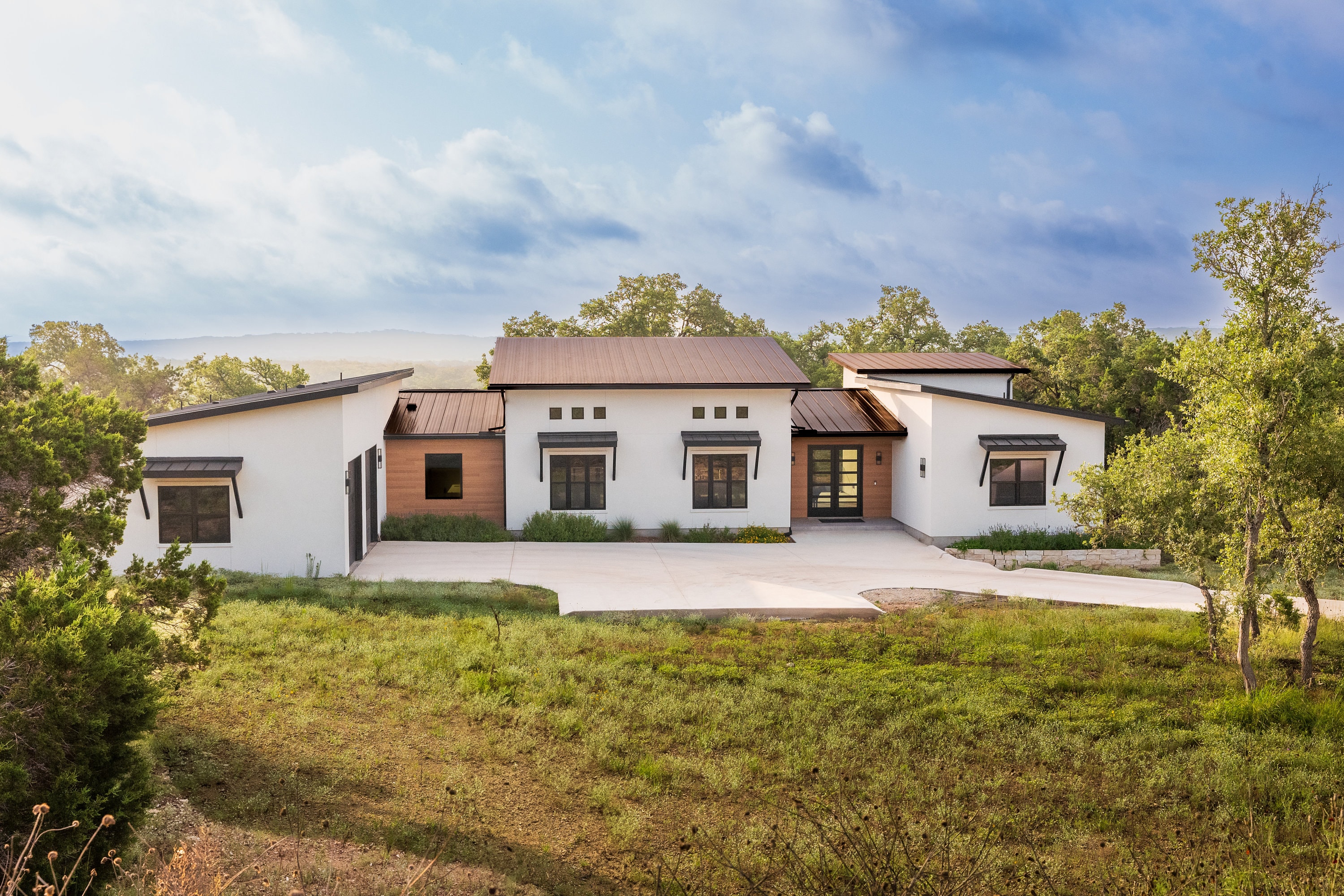 Serenity: A Mid-century Modern Luxury House Plan - (3 Bedroom / 3 Bath ...