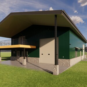 The Evergreen Barndominium Shop With Studio Loft: 45 X 95 Footprint ...