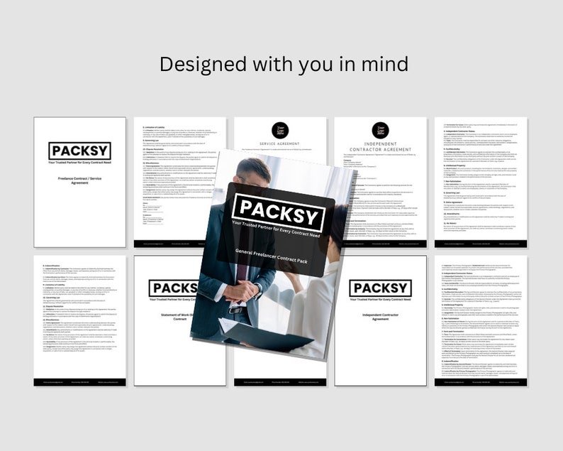 Freelance Contract Template Bundle - Client Onboarding, NDA ...