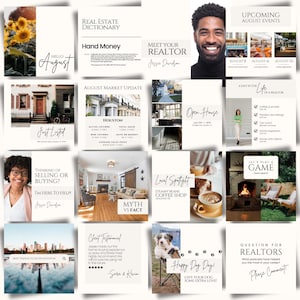 August Real Estate Posts 2025, Realtor Marketing, Social Media Post ...