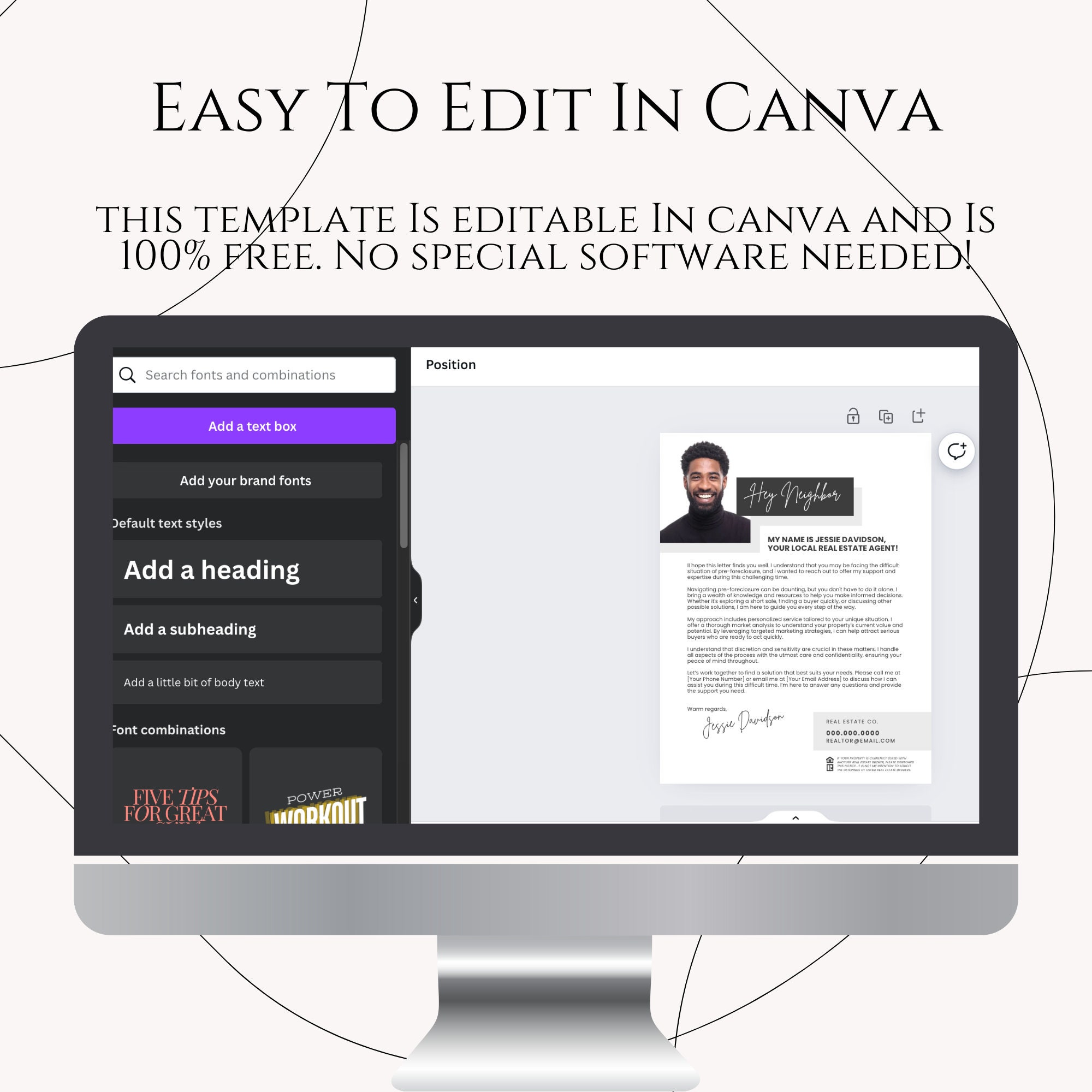 Pre Foreclosure Real Estate Letter, Pre Foreclosure Letter, Real Estate ...