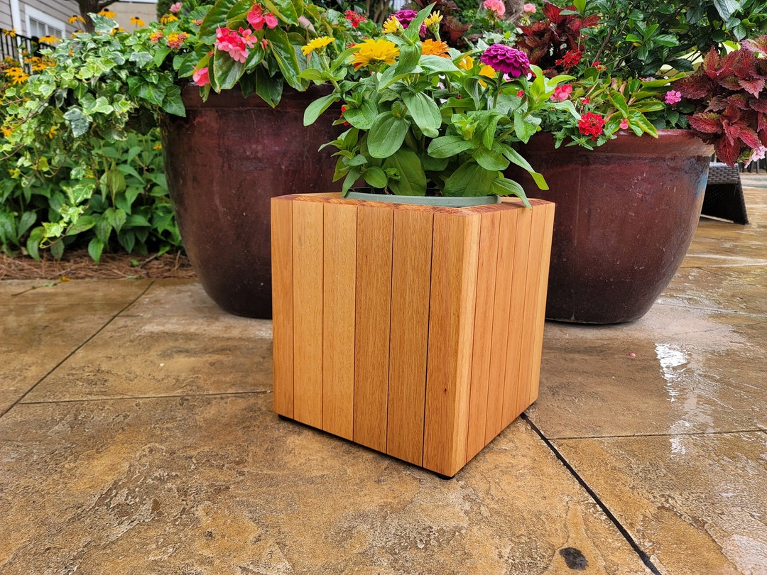 Corduroy BAHX | Planter Box Wood Cute Unique Modern Planter Outdoor ...