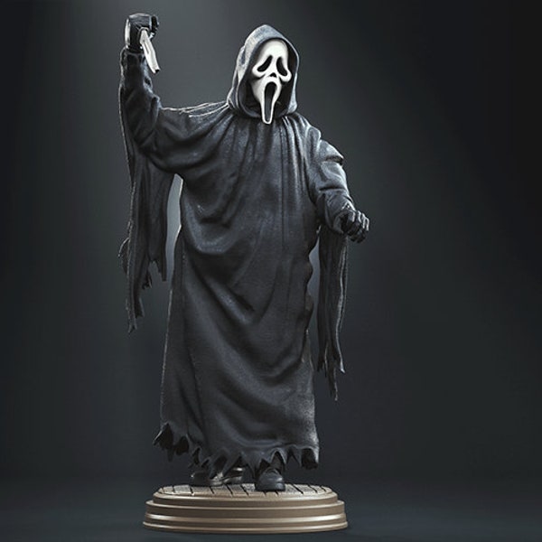 Ghostface 3d Print File - Etsy