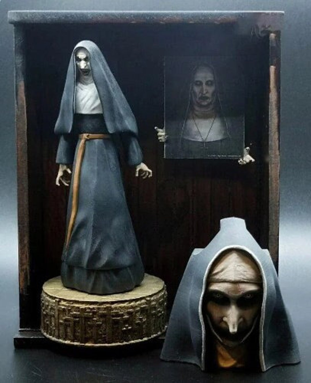 Valak the Nun Stl File for 3D Print, Valak Model, the Nun Figure, the ...