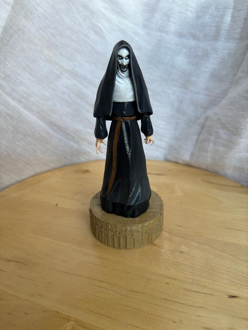 Valak the Nun Stl File for 3D Print, Valak Model, the Nun Figure, the ...