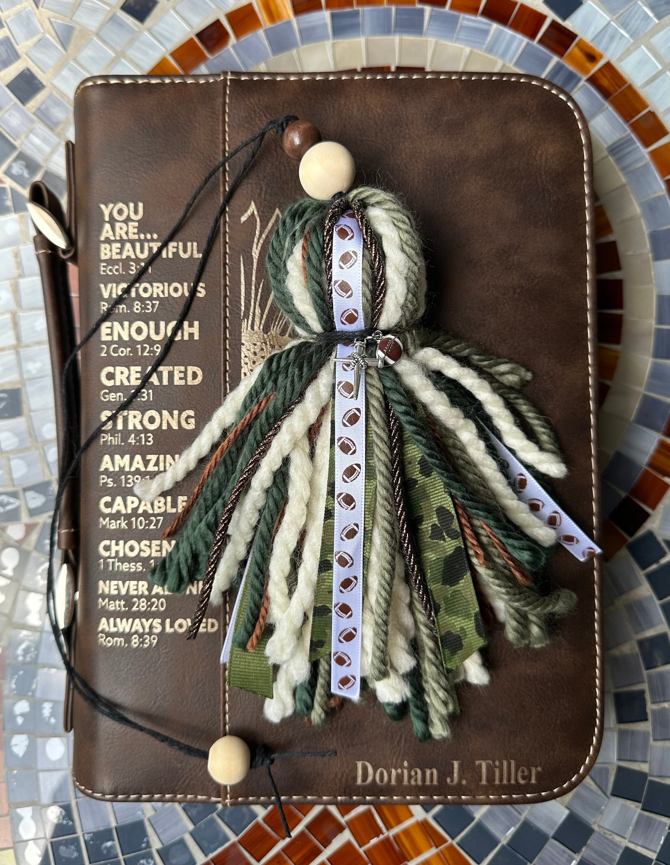 Custom Bible Tassels, Handmade Bible Accessories, Custom Bible Tassels ...