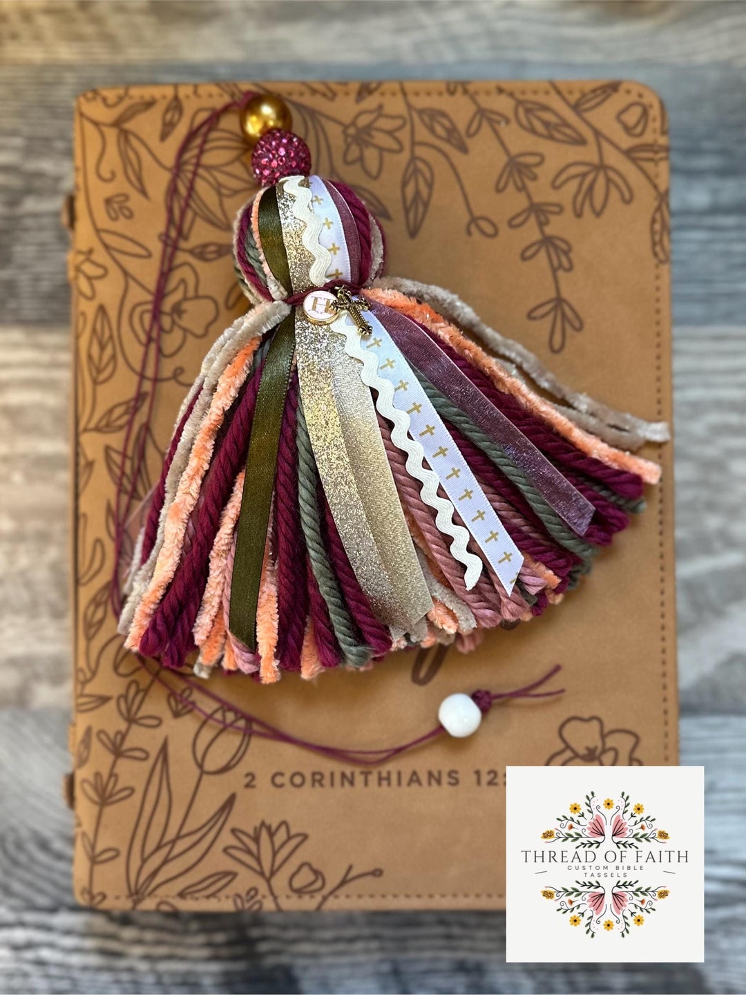 Handmade Personalized Bible Tassels, Customize Your Own, Bible ...