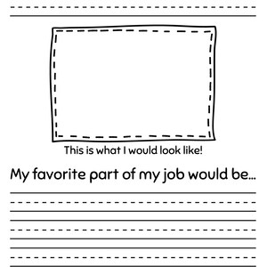 When I Grow up Coloring Sheets - Etsy