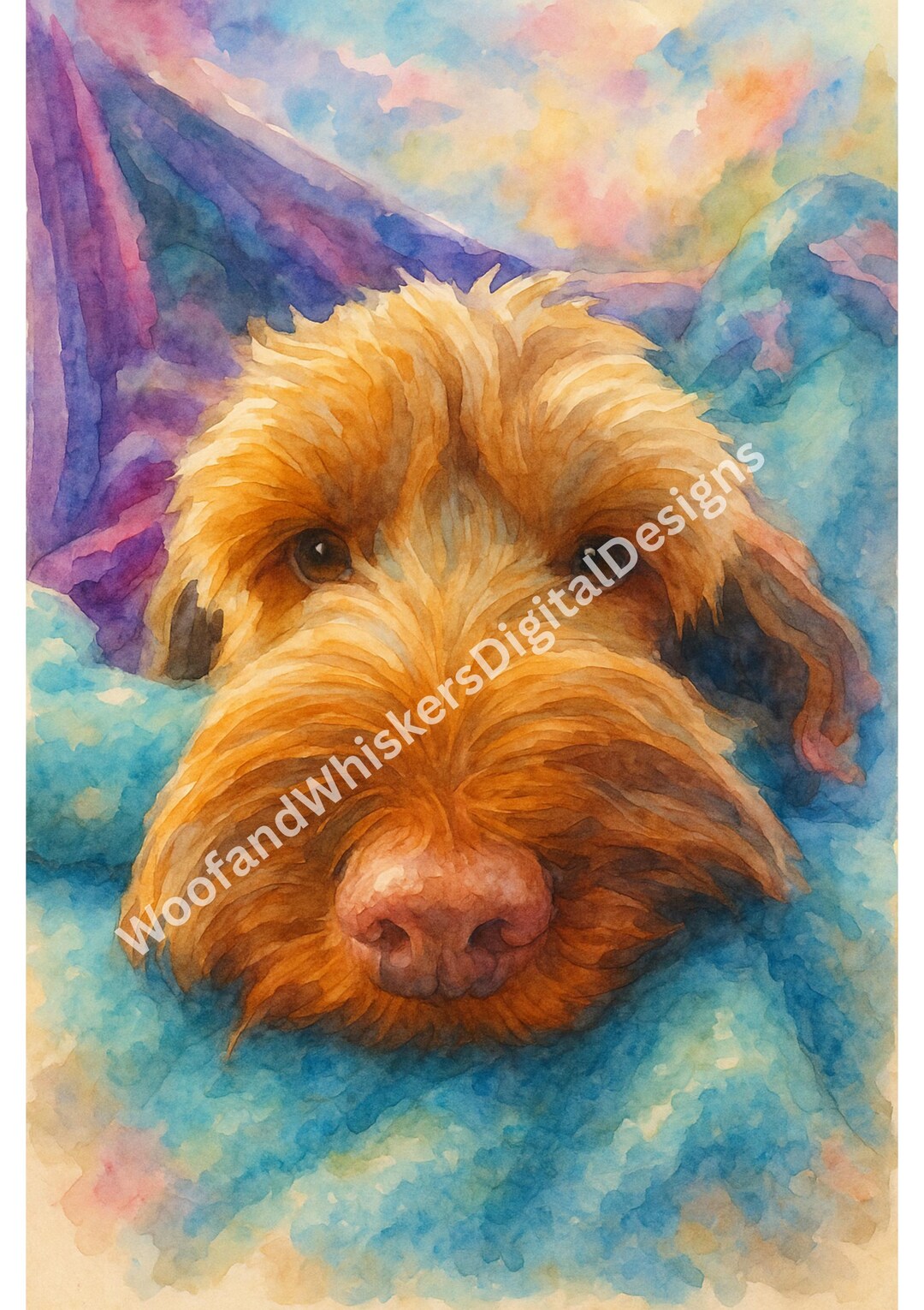 Cute Australian Labradoodle SVG PNG PDF – Dog Digital Download - Dog ...