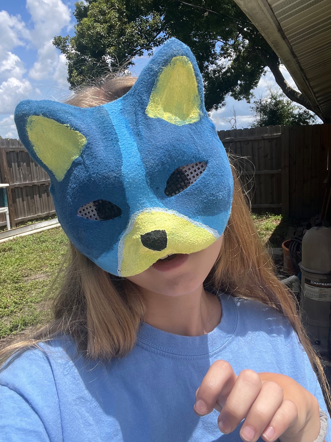 Bluey and Bingo Mask Set Hand Painted - Etsy