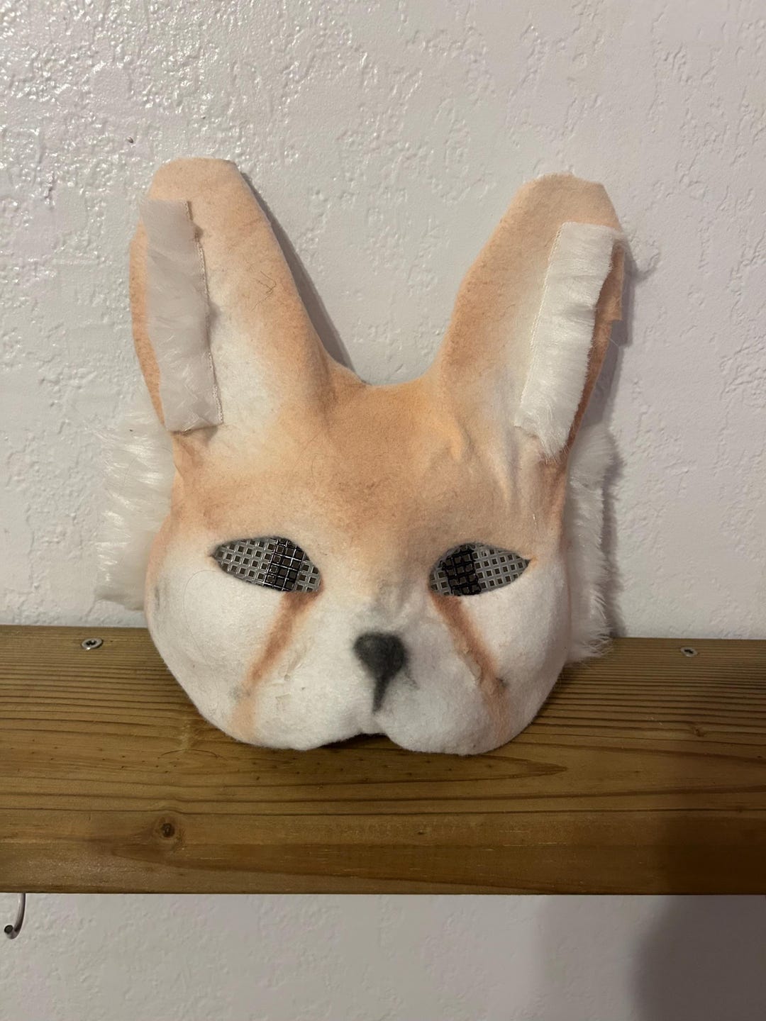 Fennec Fox Therian Mask Hand Made - Gently Used - Etsy