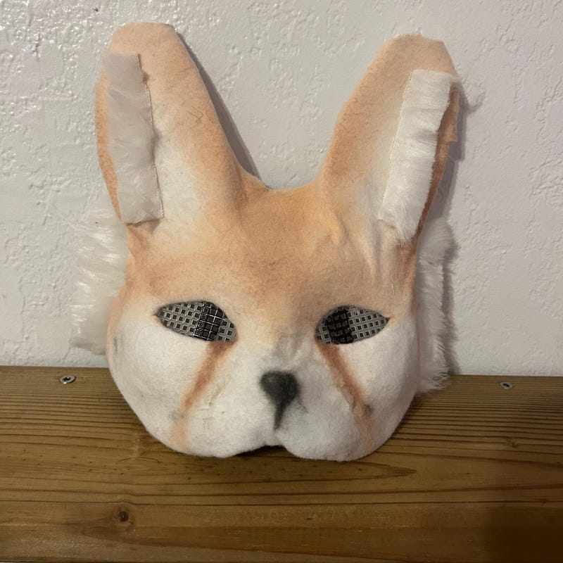Therian Mask Fennec Fox - Etsy