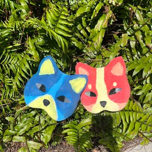 Bluey and Bingo Mask Set Hand Painted - Etsy