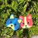 Bluey and Bingo Mask Set Hand Painted - Etsy