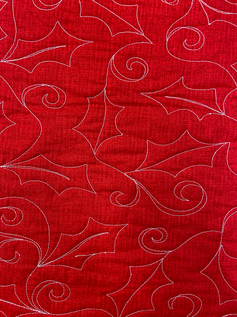 Bright and Jolly Christmas Table Runner, Simply Charming by Pieced Tree ...