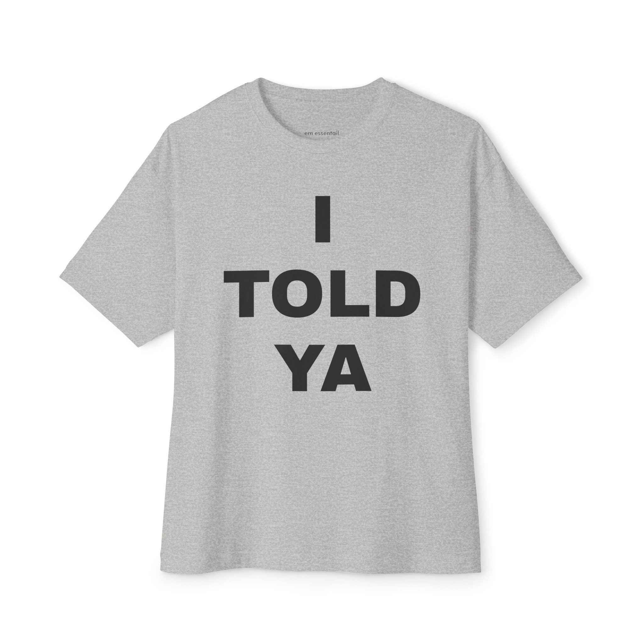 Iconic i TOLD Ya Challengers Shirt - Etsy