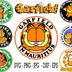 Garfield Svg - Etsy