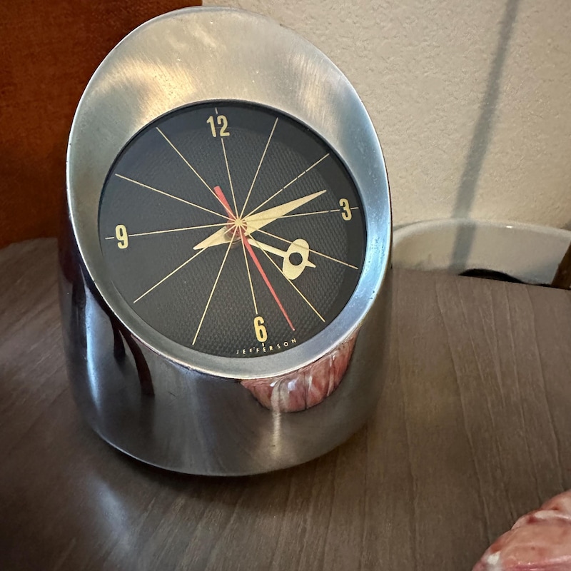 Mcm Desk Clock - Etsy