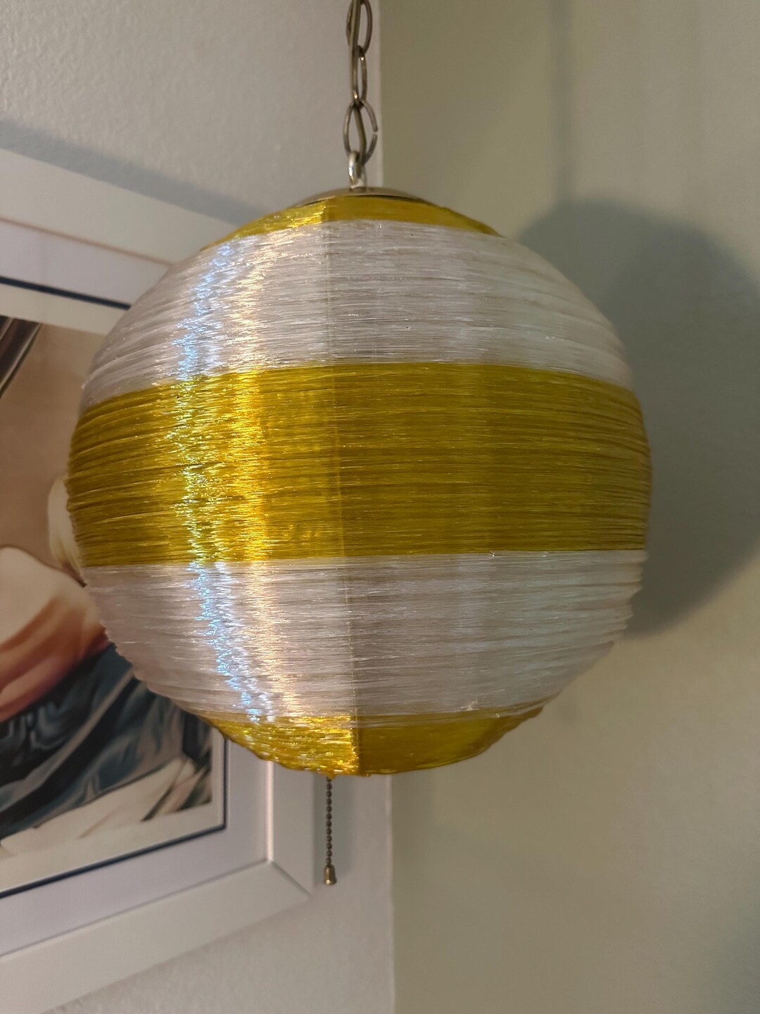 Mid Century Lucite Spaghetti Swag Lamp - Etsy