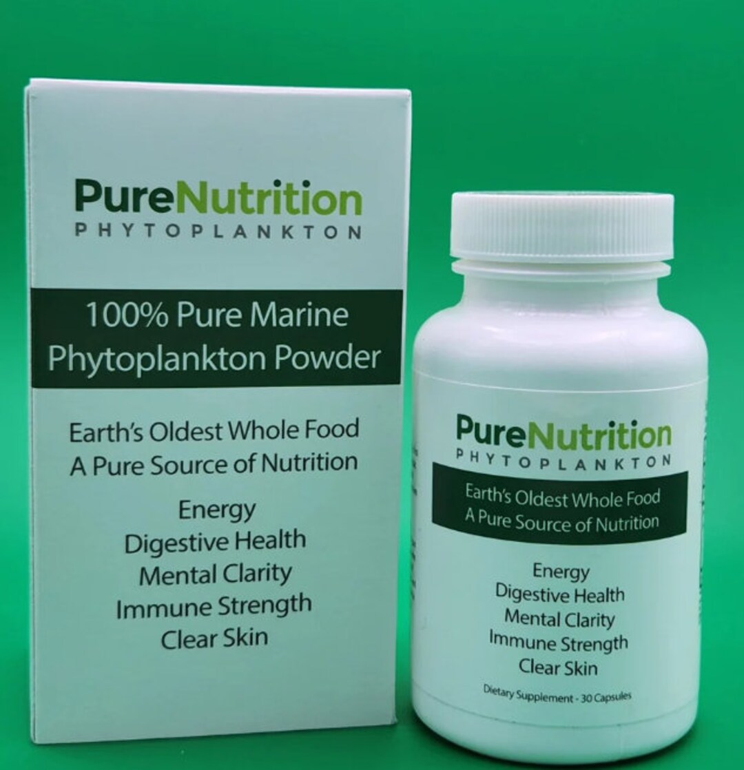 Pure Phytoplankton Powder & Capsules (2 in 1) - Etsy