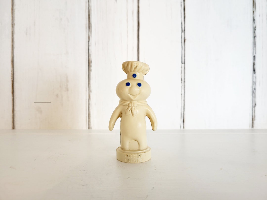 Vintage Plastic 1974 Pillsbury Doughboy Poppin Fresh Salt & Pepper ...