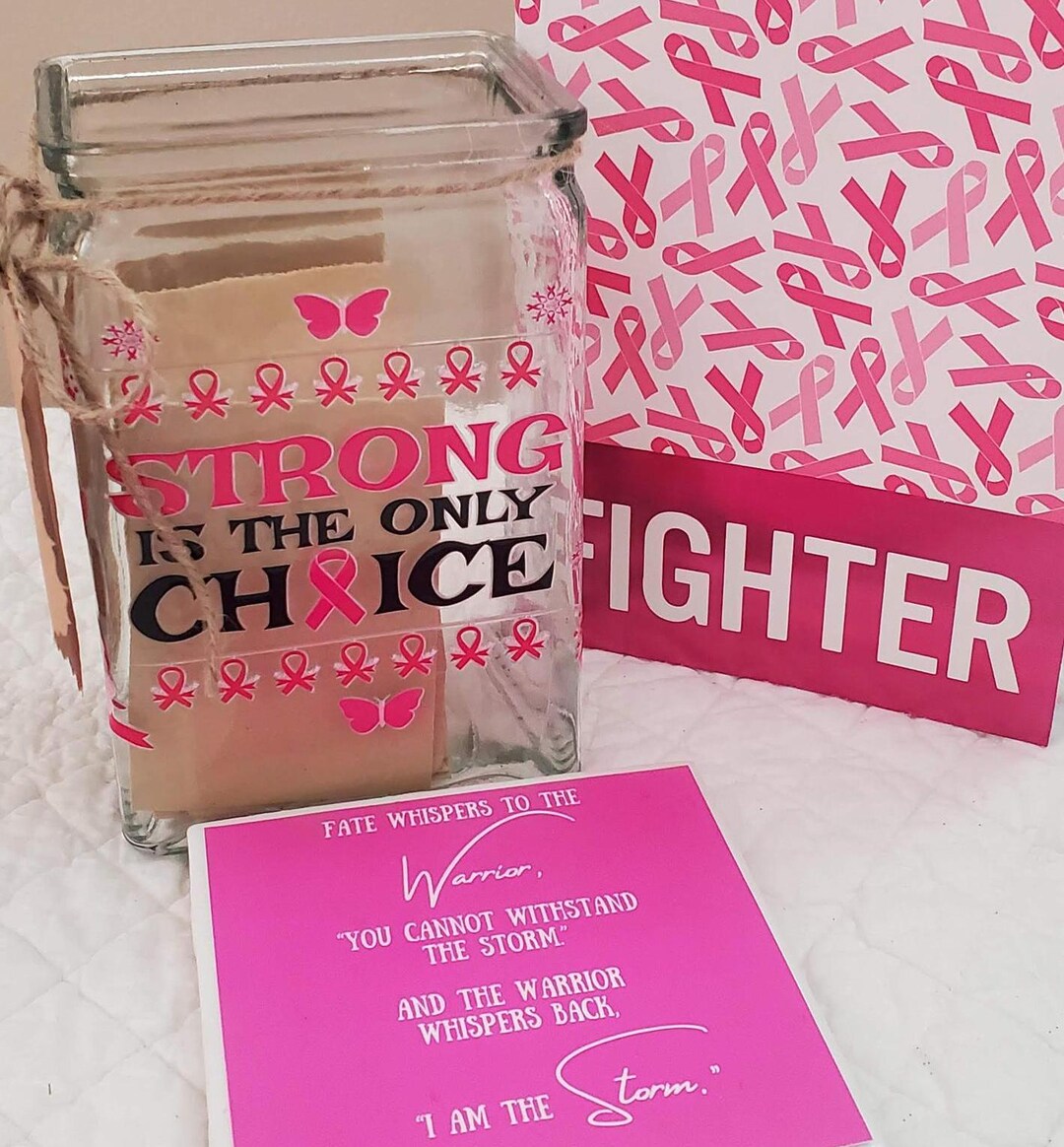 Breast Cancer Patient/survivor Gift Box Custom Inspirational/pick Me up ...