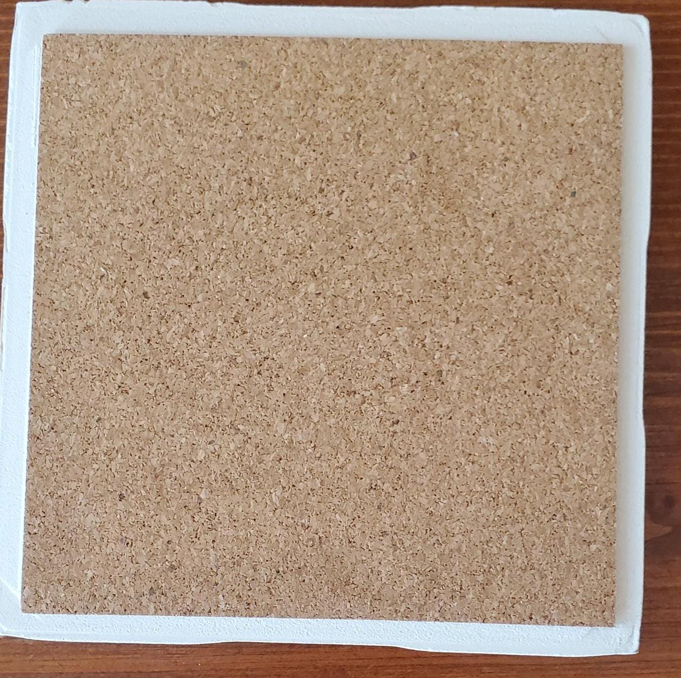 Handmade Ceramic Tile Coasters - Philadelphia Eagles - Set of 4 - Cork ...