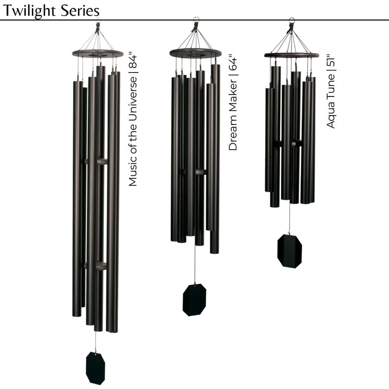 Lambright Country Chimes - Twilight Series - Amish Handcrafted Wind ...